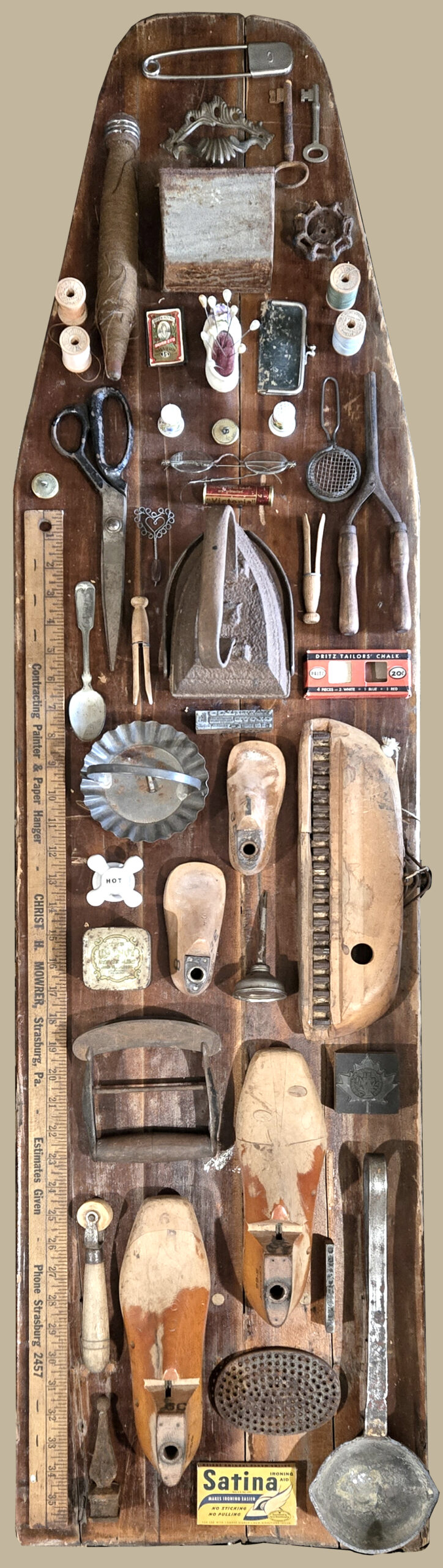 Sue Weidorn antique art boards (assemblages) – Kolbe Antiques